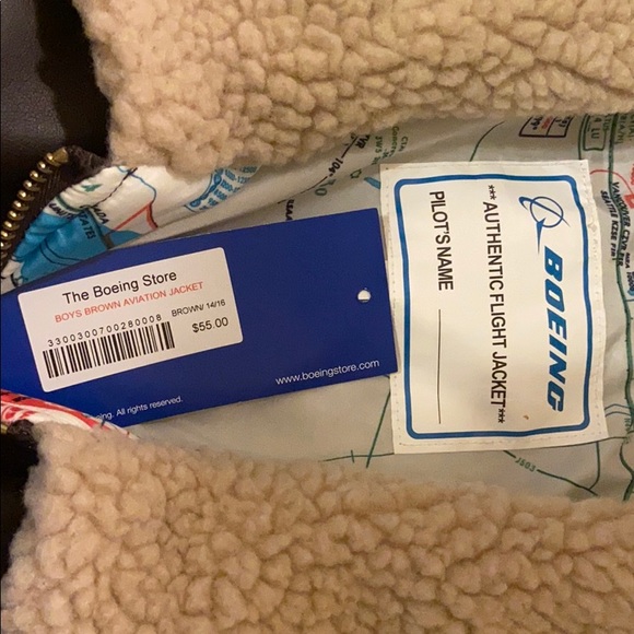 Jackets & Coats | Boeing Authentic Kids Flight Jacket | Poshmark